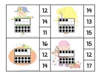 Number Clip It: Autumn Theme by Teach Simple