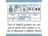 Number of the Week Unit: All About Number 8 by Teach Simple