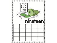 Number Playdough Mats 1-20 - Green Eggs & Ham Dr Seuss Inspired ...