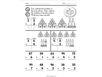 Number Sense and Operations Set 2 Printable Workbook by Teach Simple