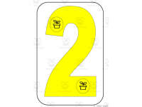Number Symbol Representation Cards Set D4 by Teach Simple