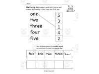 Number Words 1-10 Activity Pack by Teach Simple