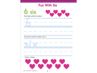 Numbers & Number Words Printable Workbook by Teach Simple
