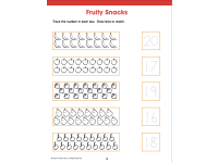 Numbers & Skip Counting Printable Workbook by Teach Simple