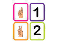 Numbers cards by Teach Simple