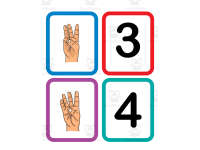 Numbers cards by Teach Simple