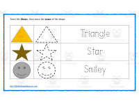Numbers, Letters & Shapes Tracing Worksheets by Teach Simple