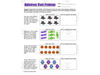 October Math Worksheets Grade 1 by Teach Simple