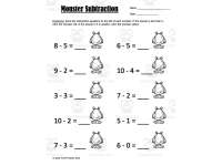 October Math Worksheets Grade 1 by Teach Simple
