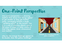One-Point Perspective Christmas Towns by Teach Simple