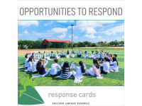 Opportunities to Respond - Response Cards by Teach Simple