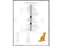 Opposite Words Crossword Puzzles for Spelling English by Teach Simple