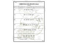 Order of Operations Christmas Math Packet by Teach Simple
