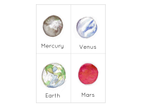 Our Solar System Flash Cards | Planet Printable Learning Resources by ...
