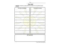 Our Sun Worksheet by Teach Simple