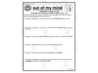 "Out of My Mind" Novel Study Unit by Teach Simple