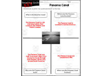 Panama Canal Reading Packet by Teach Simple