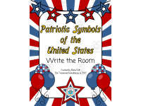 Patriotic Symbols Write the Room by Teach Simple
