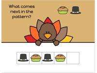 Patterning, AB, ABB, Thanksgiving Theme Google Slides, Special Ed by ...
