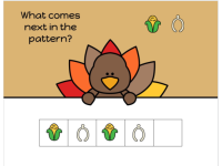 Patterning, AB, ABB, Thanksgiving Theme Google Slides, Special Ed by ...