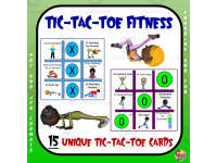 PE Activity: Tic-Tac-Toe Fitness by Teach Simple