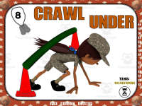 PE Boot Camp Series: Tactical Skills Fitness Cards by Teach Simple