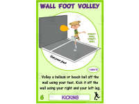 PE Manipulative Skills Series: Kicking Task Cards by Teach Simple