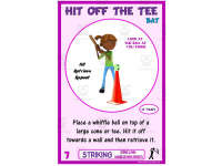 PE Manipulative Skills Series: Striking Task Cards by Teach Simple