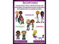 PE Poster Visual: Diversity and Inclusion - Acceptance by Teach Simple