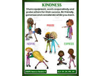 PE Poster Visual: Diversity and Inclusion - Kindness by Teach Simple
