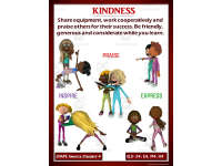 PE Poster Visual: Diversity and Inclusion - Kindness by Teach Simple
