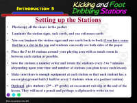 PE Skill Stations + Task Cards: Kicking and Foot Dribbling by Teach Simple