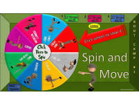 PE Spin and Move: Boot Camp Edition by Teach Simple
