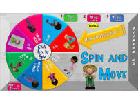 PE Spin and Move: Fitness Edition by Teach Simple