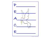 Peace Acrostic - FREEBIE by Teach Simple