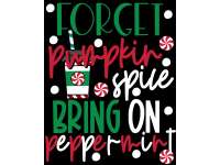 Peppermint Winter December Bulletin Board Kit, Door Decoration Set, or ...