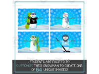 Percent Proportion Build a Snowman Self-Checking Google Sheets Activity ...