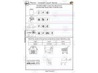 Phonics Ar, Or, Ur, Ow, Oi Worksheets by Teach Simple