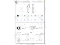 Phonics FL, FR, GL, GR, PL Worksheets by Teach Simple