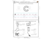 Phonics MDGOCK Worksheets by Teach Simple
