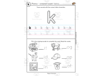 Phonics MDGOCK Worksheets by Teach Simple