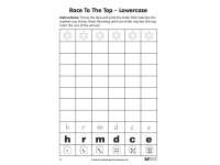 Phonological Awareness: Alphabet Letter Formations - Book 4 by Teach Simple