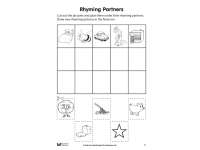 Phonological Awareness: Syllables and Rhyming - Book 1 by Teach Simple