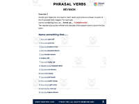 Phrasal Verbs Revisions by Teach Simple