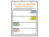 Physical Activity Chart by Teach Simple
