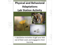 Physical and Behavioral Adaptations – Lab Station Activity by Teach Simple