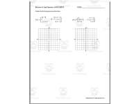Piecewise Functions Guided Notes + Homework Set by Teach Simple