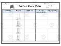 Place Value Graphic Organizer by Teach Simple