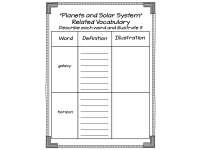Planets and Solar System | Research Report by Teach Simple