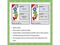 Plants - 36 Taboo Cards on Anatomy, Life Cycle and Photosynthesis ...